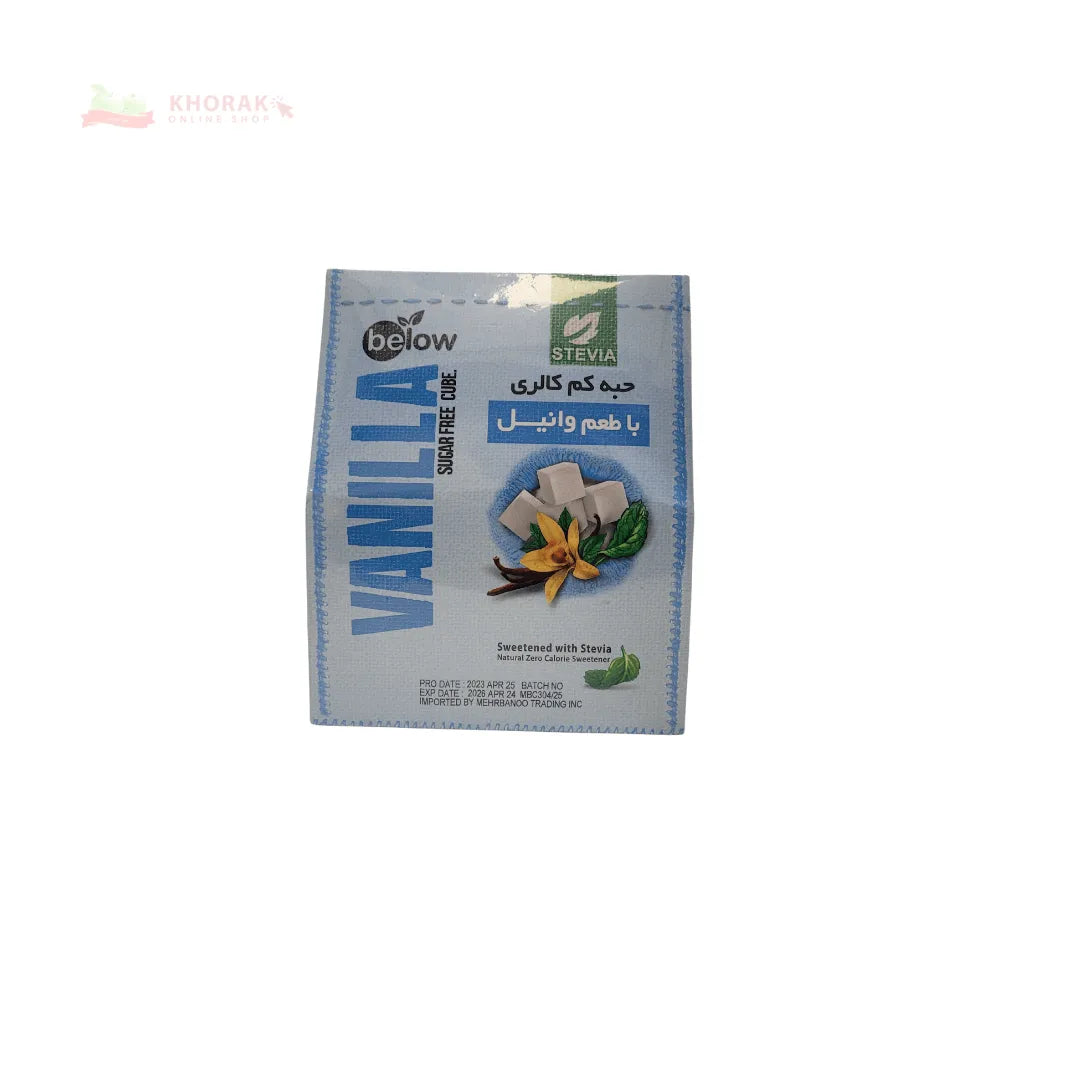Below vanila sugar free cube 300g