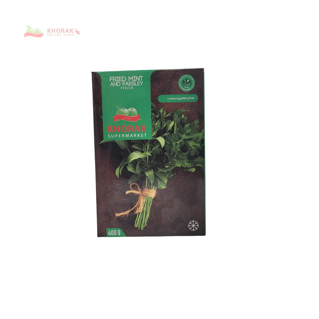 Khorak fried mint and parsley frozen 400g – Khorak Supermarket