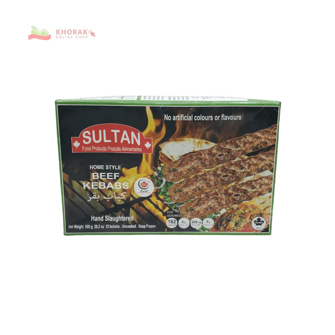Sultan beef kebabs 800 g – Khorak Supermarket