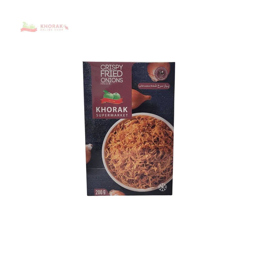 Khorak frozen crispy fried onions 200g