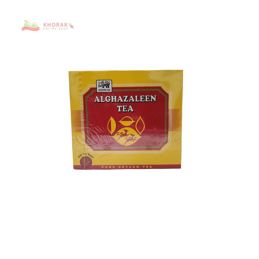 Alghazaleen pure ceylon tea 100 tea bags – Khorak Supermarket