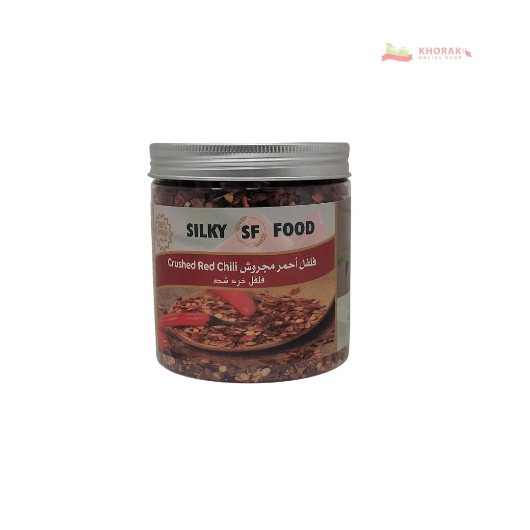 Silky food crushed red chili 150g – Khorak Supermarket