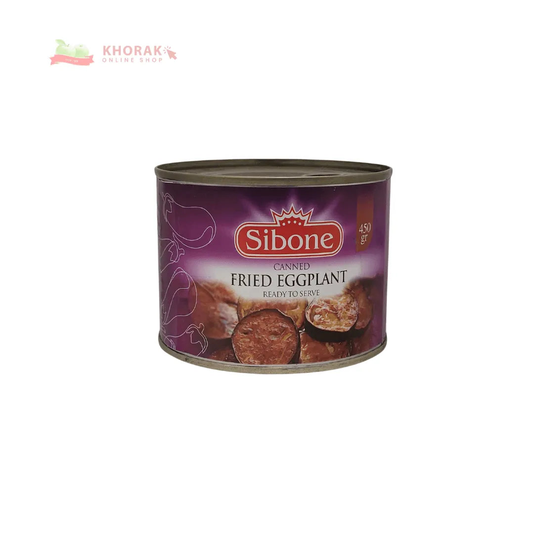 Sibone canned fried eggplant 450g