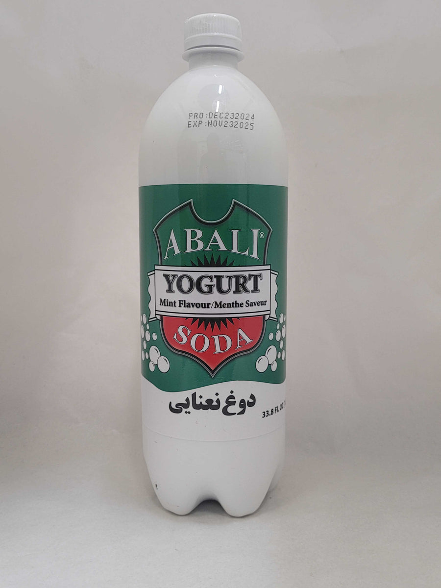 Abali Mint Yogurt Soda 1L – Traditional Persian Doogh with Mint | Super ...