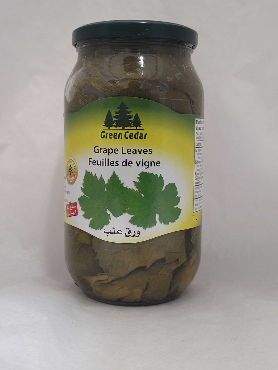 Green Cedar Grape Leaves 1 – Ready-to-Use for Dolma & Wraps