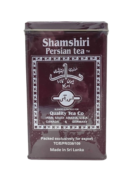 Shamshiri Persian Tea 500g Tin | Fresh Storage Tea – Super Khorak