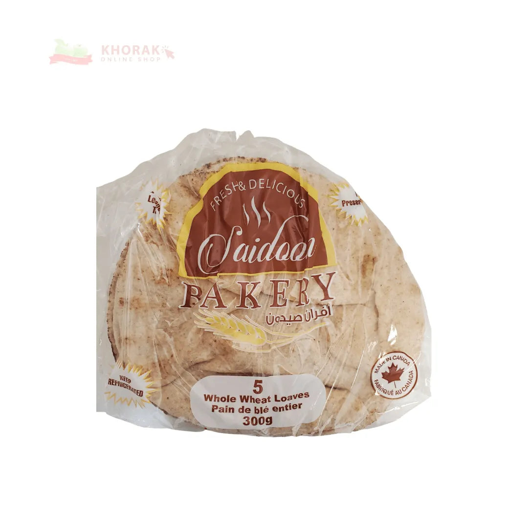 Saidoon bakery 5 whole wheat loaves 300 g – Khorak Supermarket