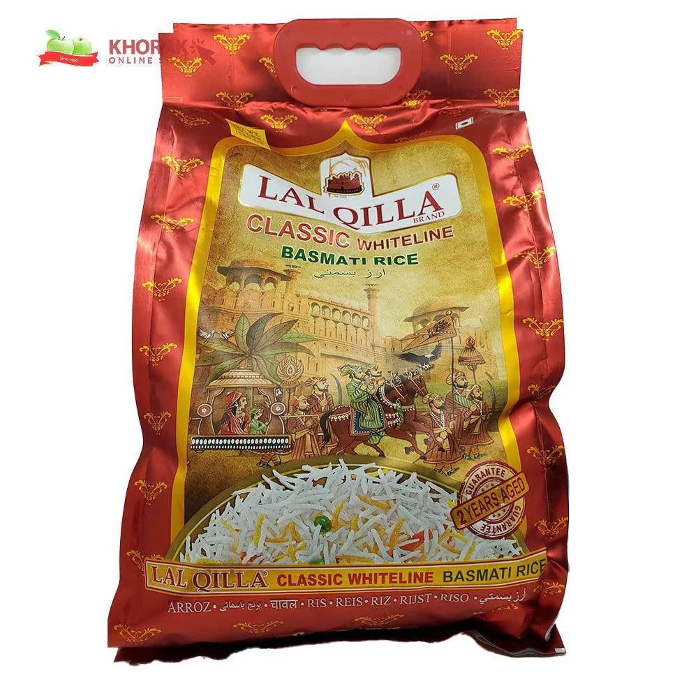 Lal Qilla classic whiteline Basmati rice (10 lb)