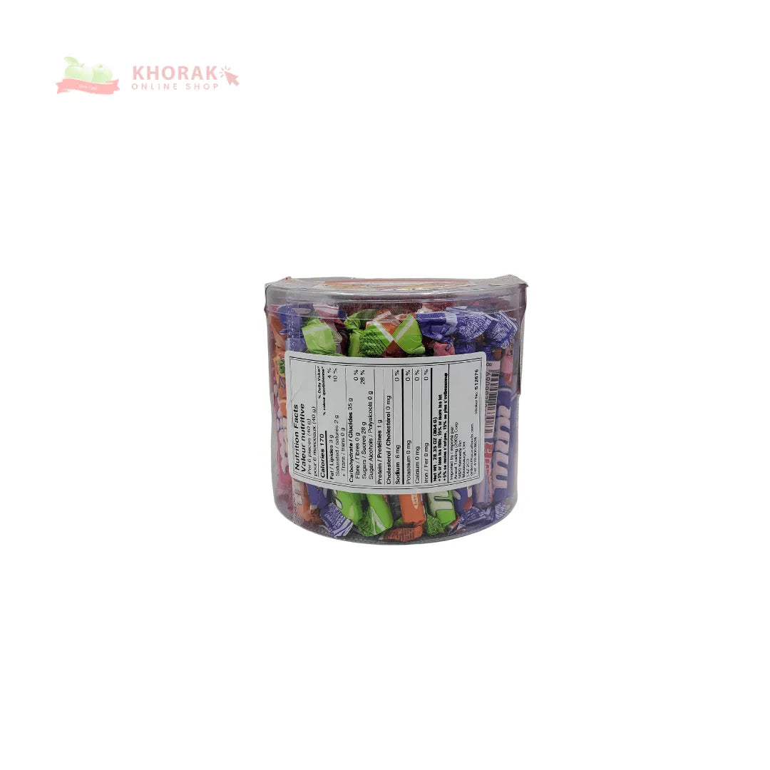 Tayas assorted fruit juice soft candy 804 g – Khorak Supermarket