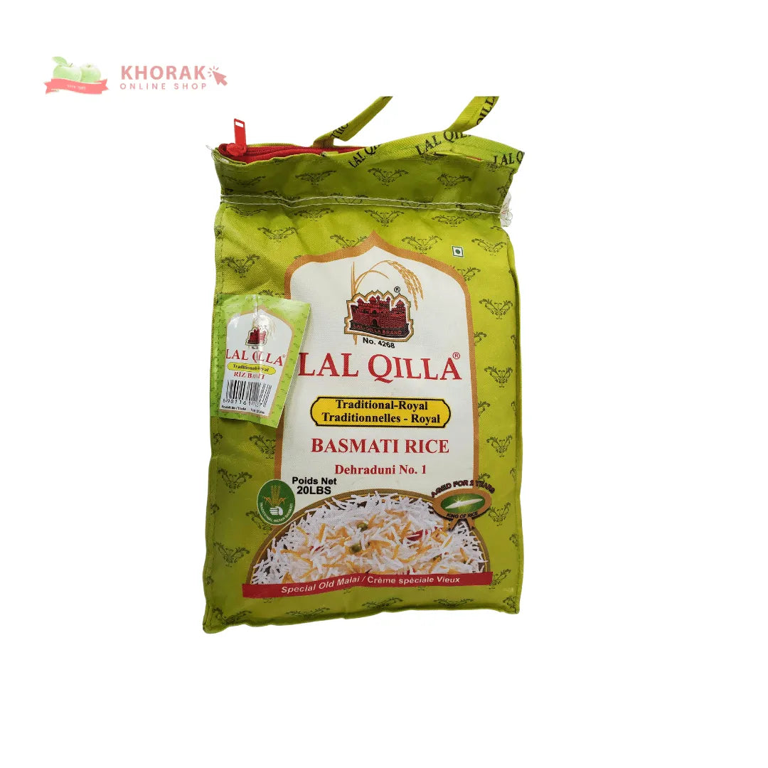 Lal qilla traditional rice 20 lb – Khorak Supermarket