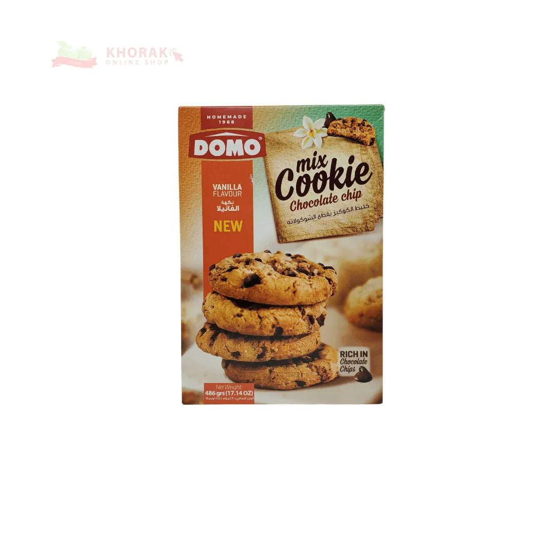 Domo mix cookie chocolate chip 486 g – Khorak Supermarket
