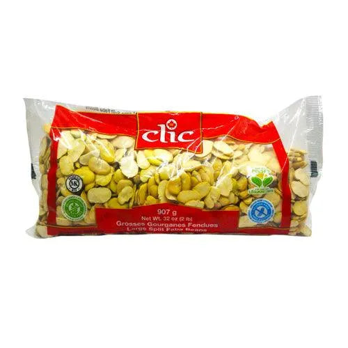 Clic Large Split Fava Beans 2 lb