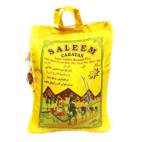 Pakistan Saleem Carvan Golden Basmati Rice (10 lb) – Khorak Supermarket