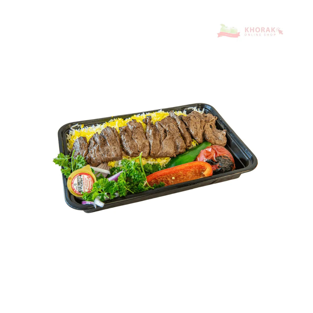 Barg with White Rice (Filet Mignon)