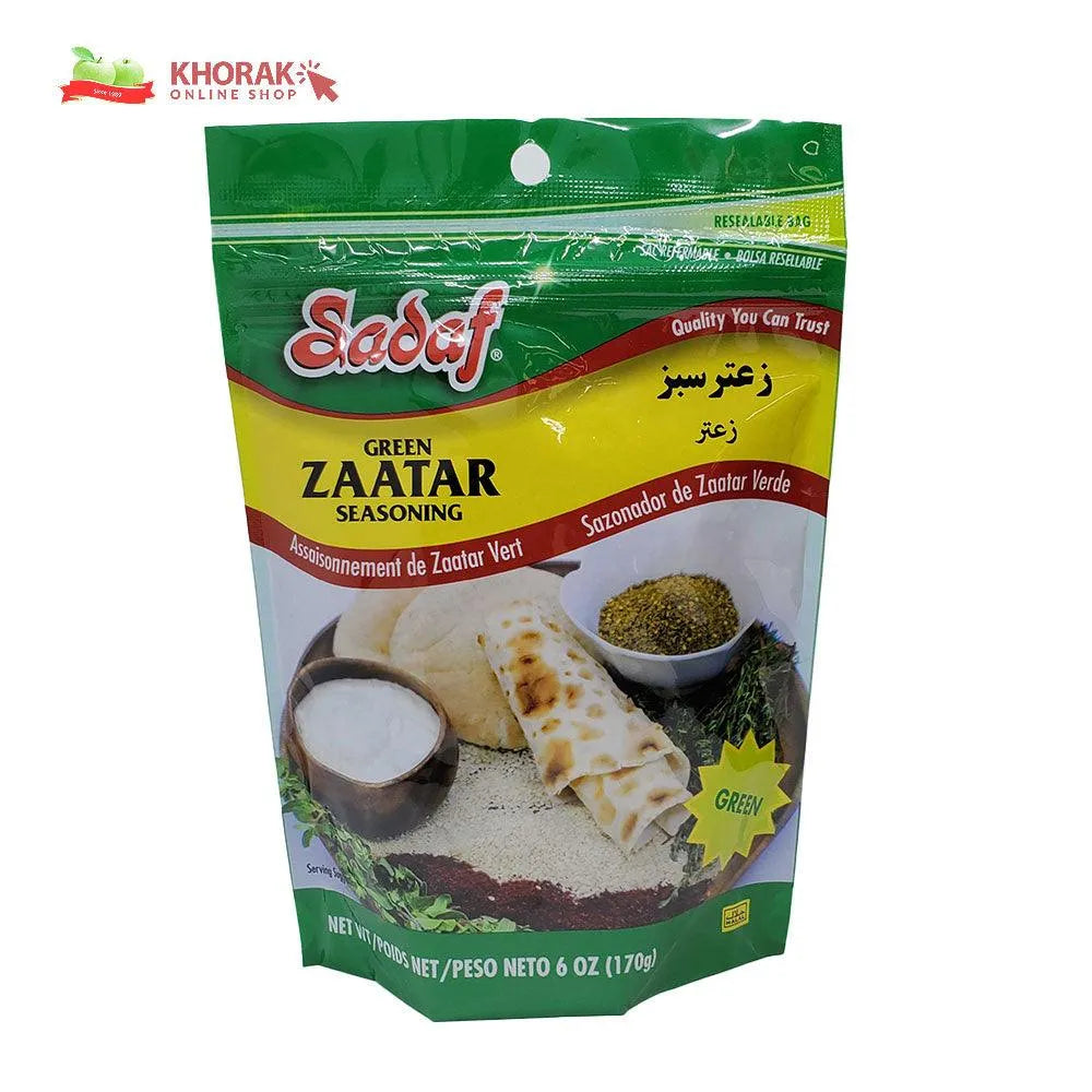 Sadaf Green Zaatar 170 g – Khorak Supermarket
