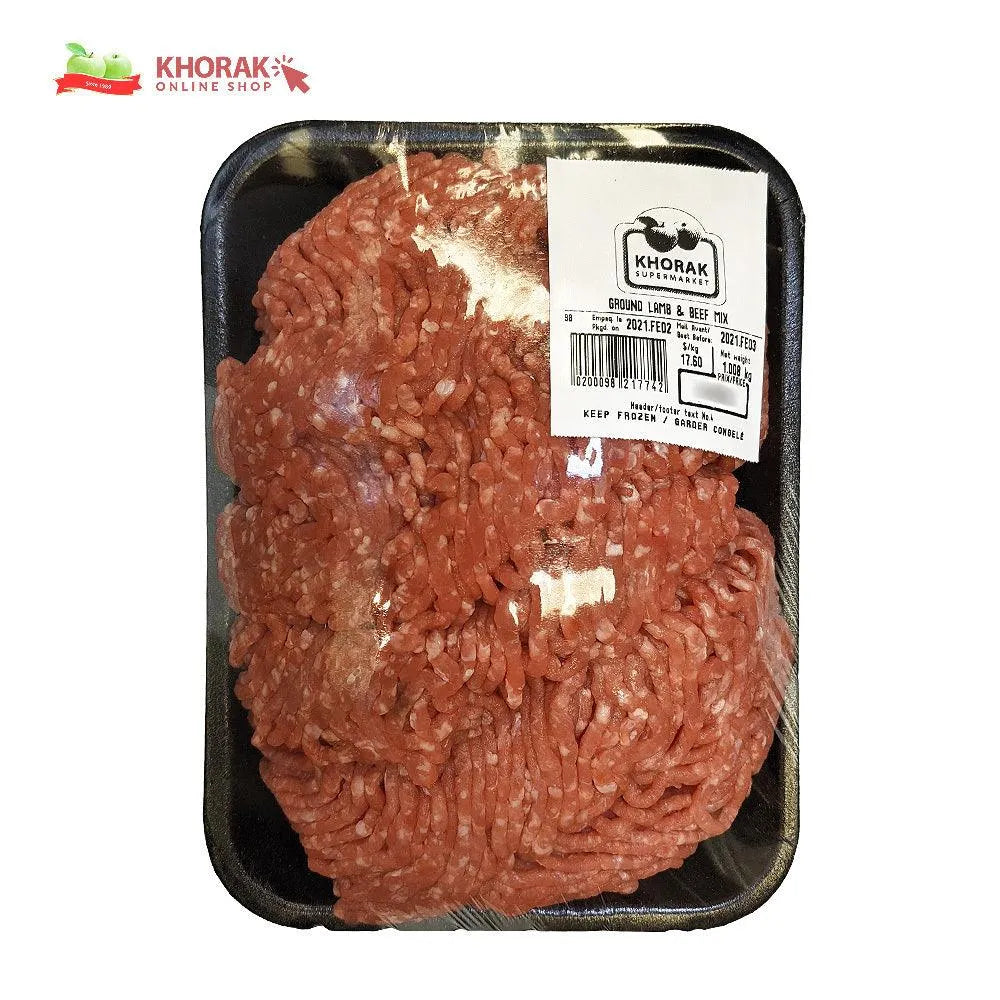 Ground Lamb & Beef Mix 1 Kg – Khorak Supermarket
