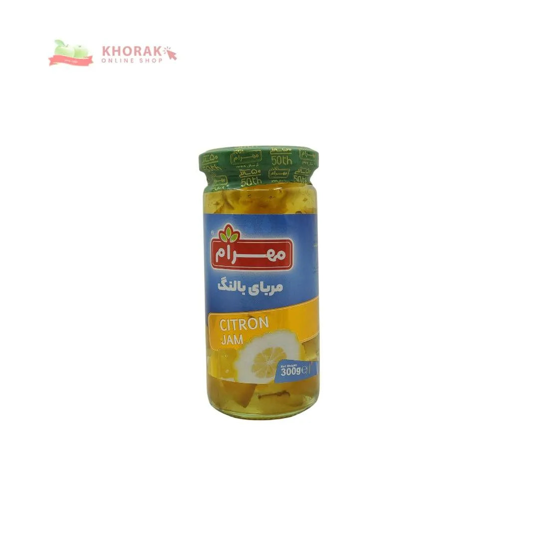 Mahram citron jam 300 g – Khorak Supermarket